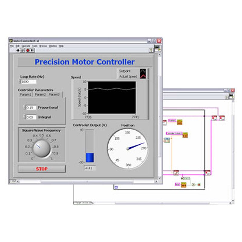 Graphische Programmier-Software NI LabVIEW - AMC