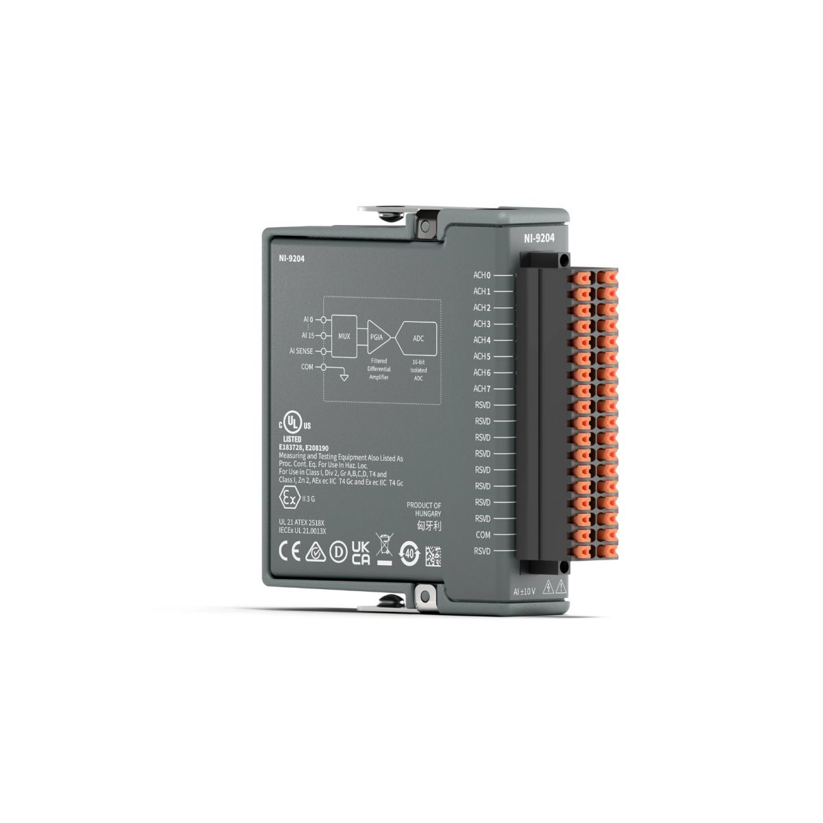 NI 9204 Federklemme - cRIO/cDAQ Analog-Modul - AMC