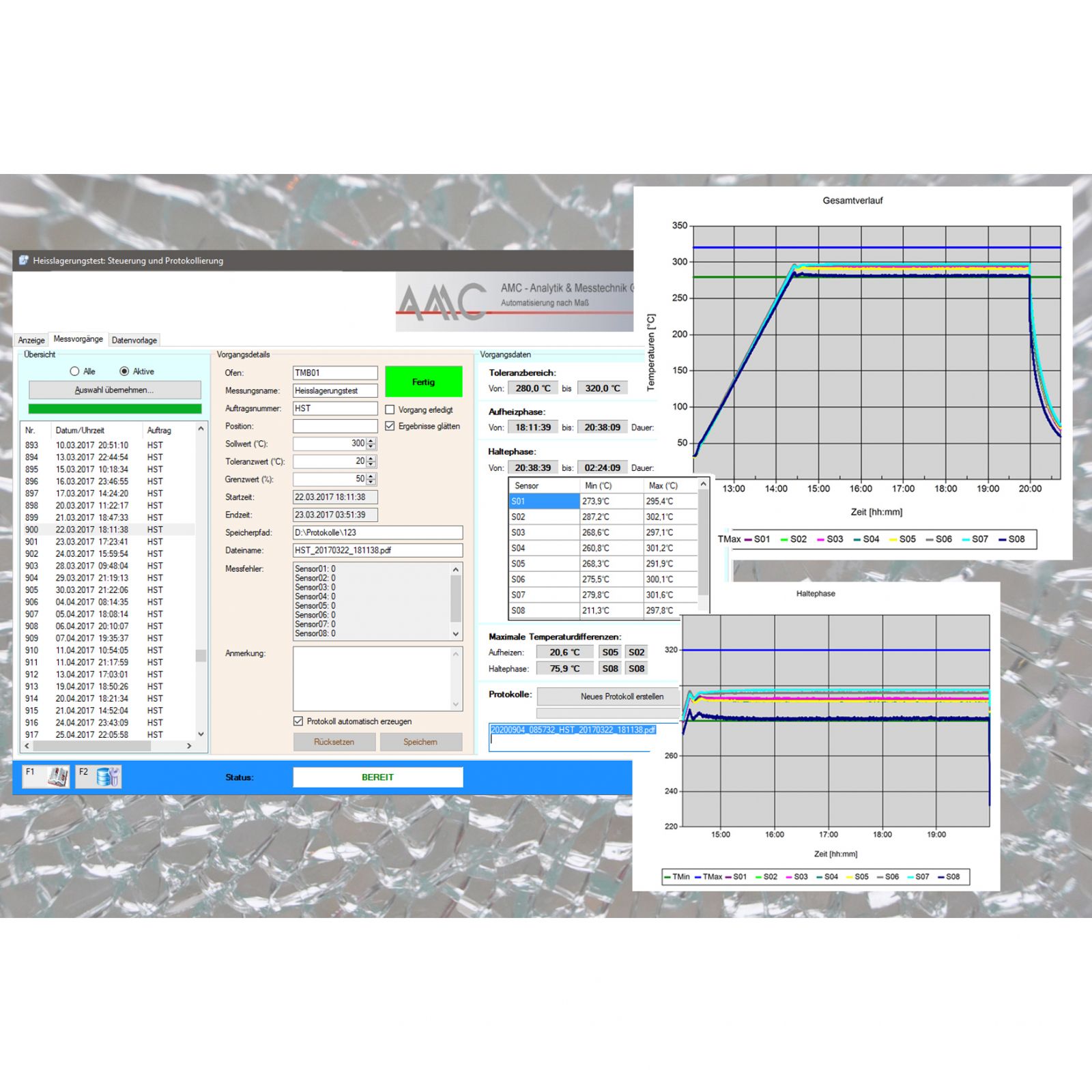 AMC-GLAS-QM - Qualitätssicherungsoftware - AMC