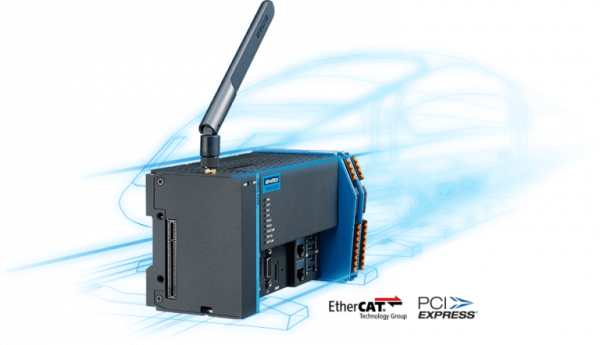 Kompakter AMAX-5000 EtherCAT Controller mit Slice I/O - AMC