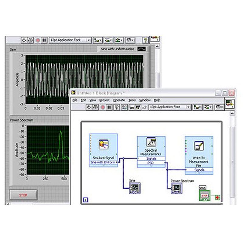 Graphische Programmier-Software NI LabVIEW - AMC