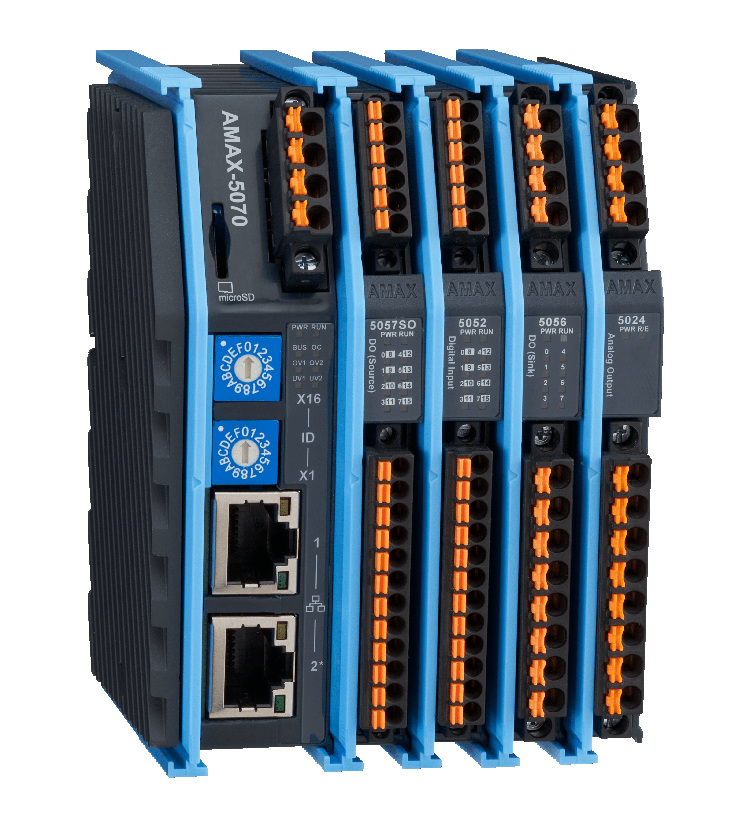 Modbus TCP-Anbindung für das AMAX-5000 I/O-System - AMC