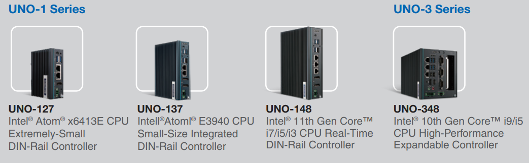 Intelligente Edge-Computing Controller UNO-100, UNO-300 - AMC